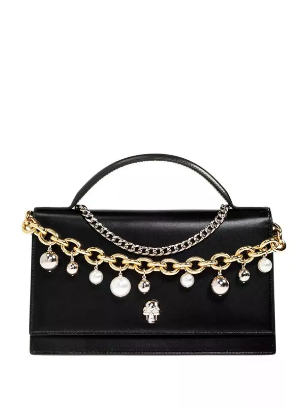 Alexander McQueen Skull Charm-embellished Tote