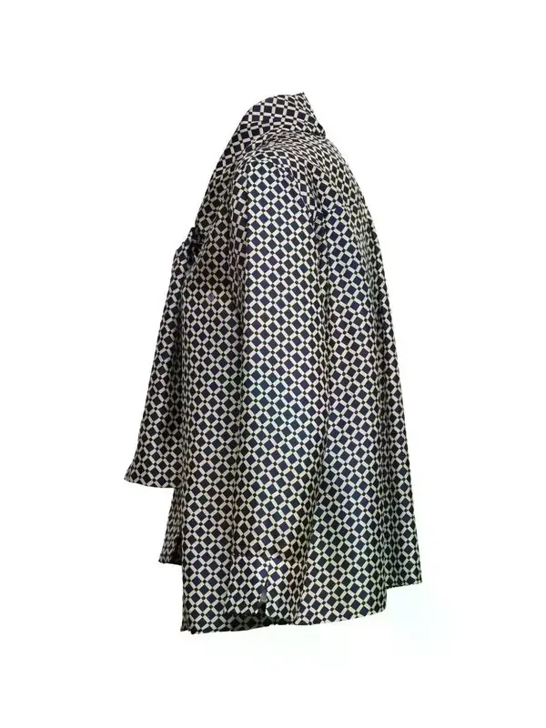 Max Mara Vittoria Geometric-print Shirt