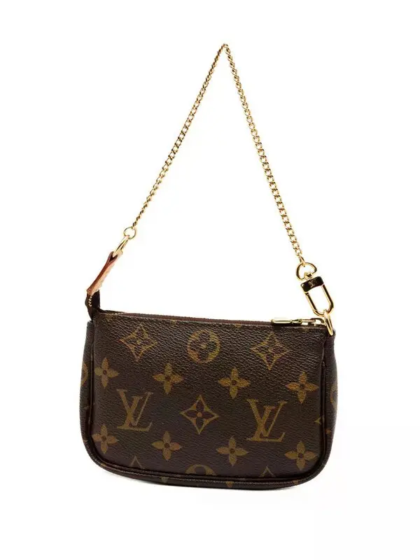 LOUIS VUITTON 2008 Monogram Mini Pochette Accessoires Handbag