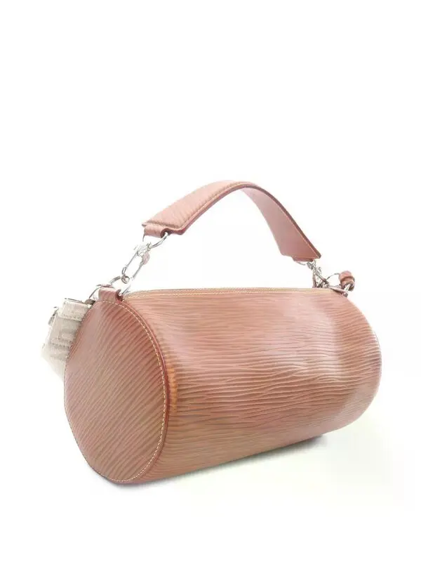 LOUIS VUITTON 2010-2025 Epi Sof Polochon Xl Satchel - Brown