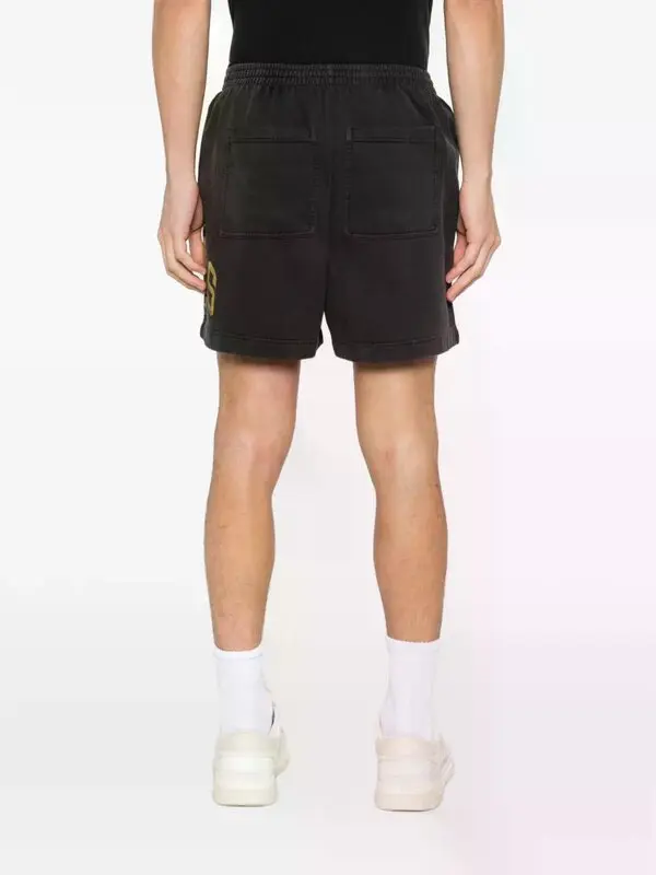 REPRESENT Logo-print Track Shorts