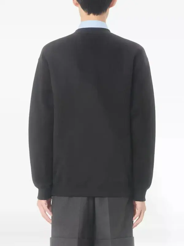 Valentino Garavani Embroidered Crew-neck Sweatshirt