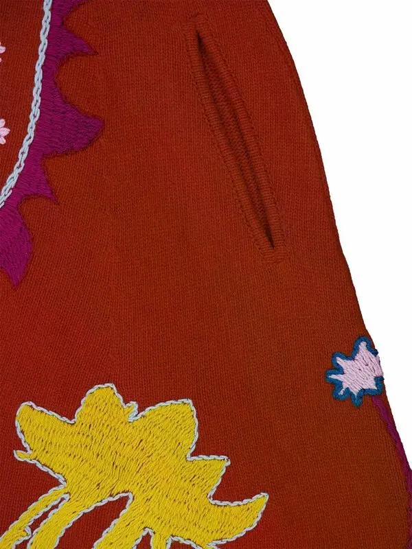 PAULA Hand-embroidered Fringe Cape