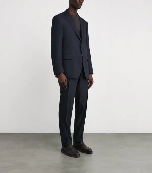 Canali Wool 2-piece Suit - Navy