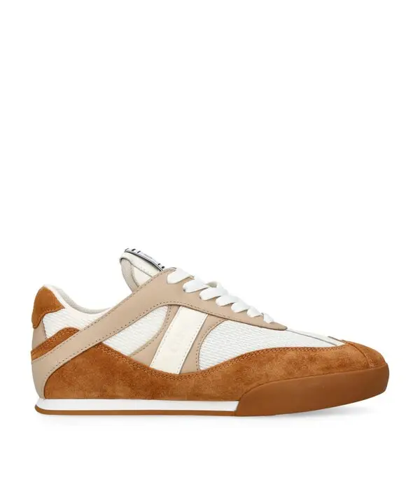 Chloé Leather Kick Low-top Sneakers - Brown