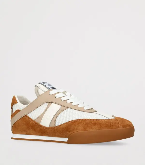 Chloé Leather Kick Low-top Sneakers - Brown