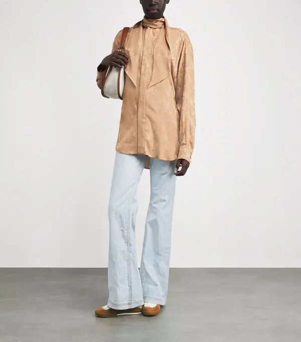 Chloé Kick Low Top Sneakers - Brown
