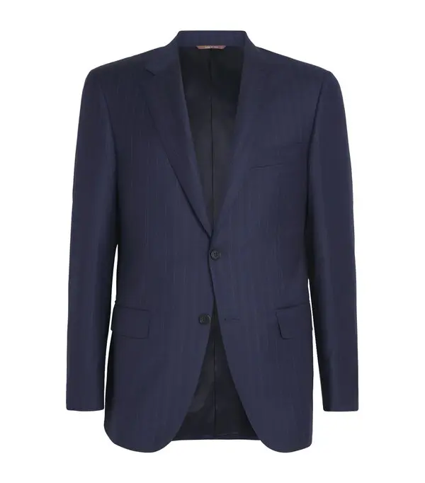 Canali Wool Pinstripe 2-piece Suit