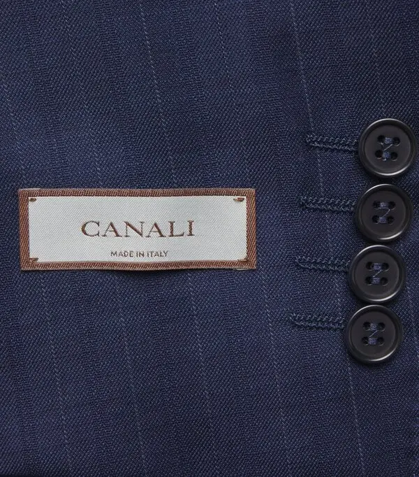 Canali Wool Pinstripe 2-piece Suit