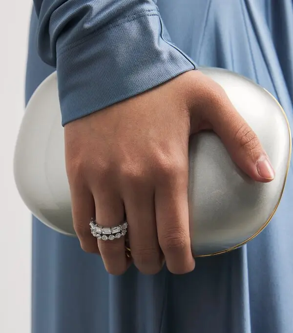 ANITA KO Gold And Diamond Baguette Ring