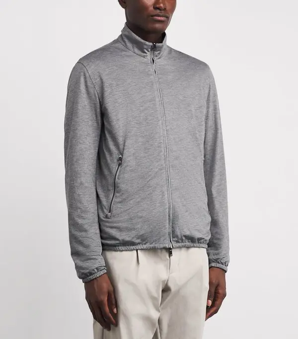 Herno Reversible Zip-up Jacket - Navy