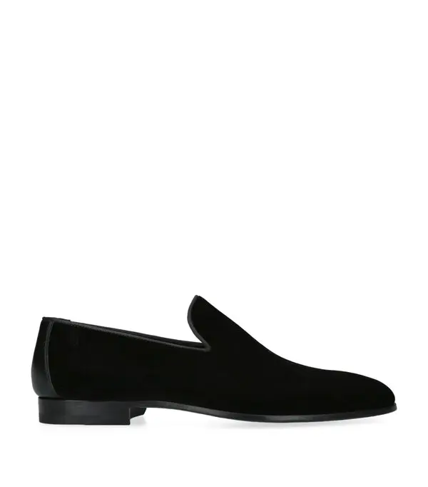 Magnanni Velvet Venetian Loafers