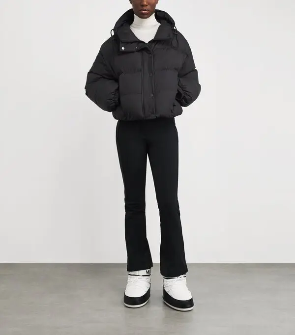 Perfect Moment Down Cropped Puffer Jacket