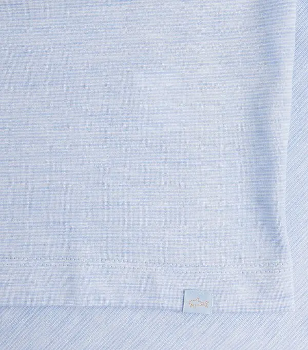 Paul & Shark Cotton-silk Stripe T-shirt - Blue