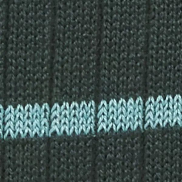 Harrods Cotton-blend Stripe Ribbed Socks - Green