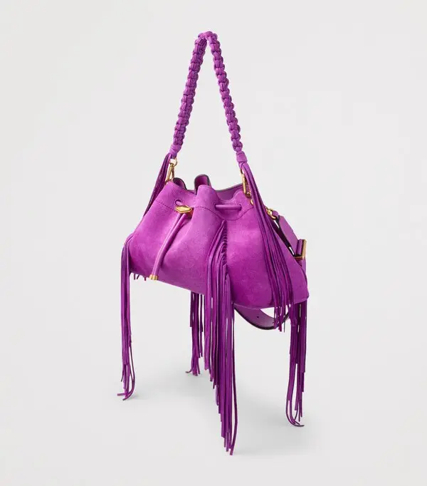 JIMMY CHOO Medium Cinch Bucket Bag