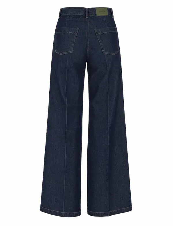 Aspesi Wide Leg Jeans - Denim