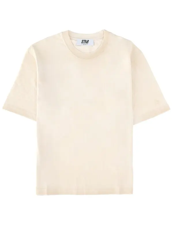 GOLDEN GOOSE Logo T-shirt - Ivory