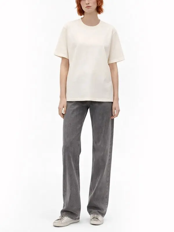 GOLDEN GOOSE Logo T-shirt - Ivory