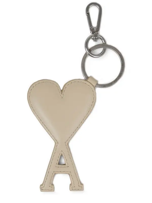 Ami De Coeur Keychain - White