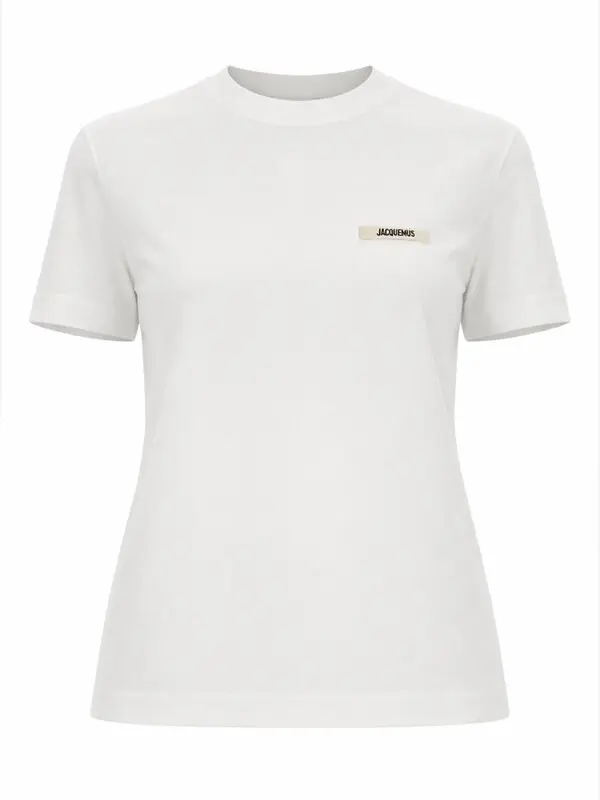 Jacquemus Grosgrain Short Sleeve T-shirt