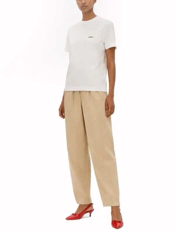 Jacquemus Grosgrain Short Sleeve T-shirt