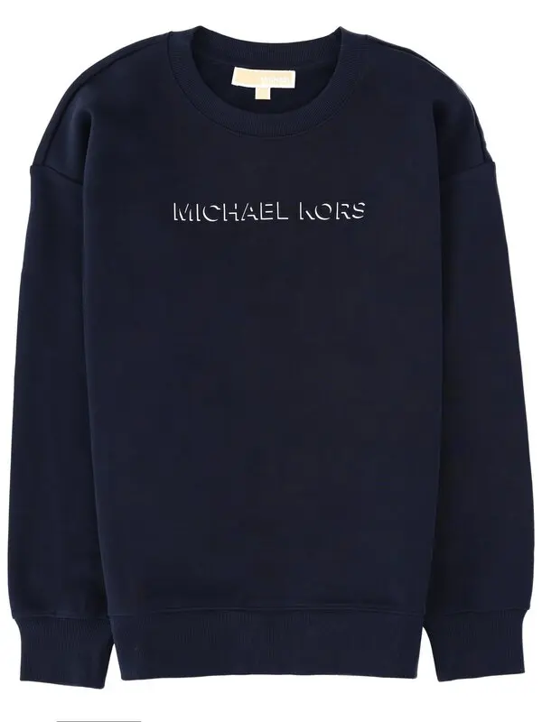 Michael Kors Sweatshirt With Logo - Blue