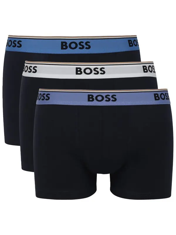 BOSS 3-pack Of Boxer Shorts - Blue