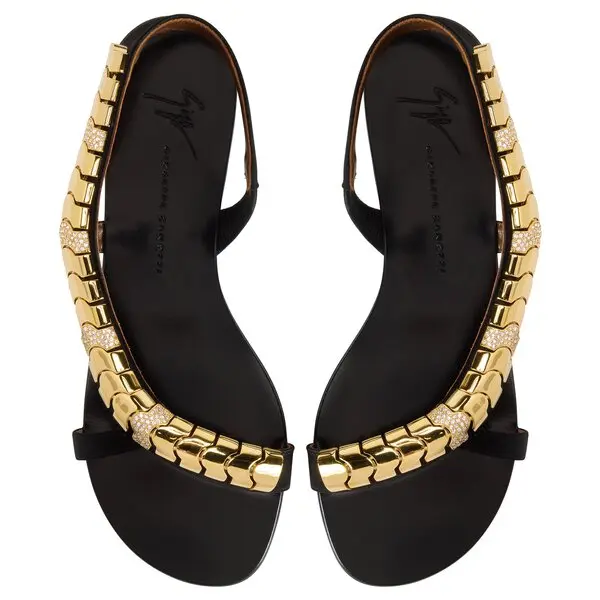GIUSEPPE ZANOTTI Dafne Flat Sandals
