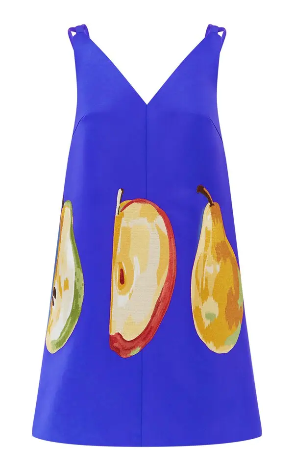 LEO LIN Taylor Embroidered Mini Dress