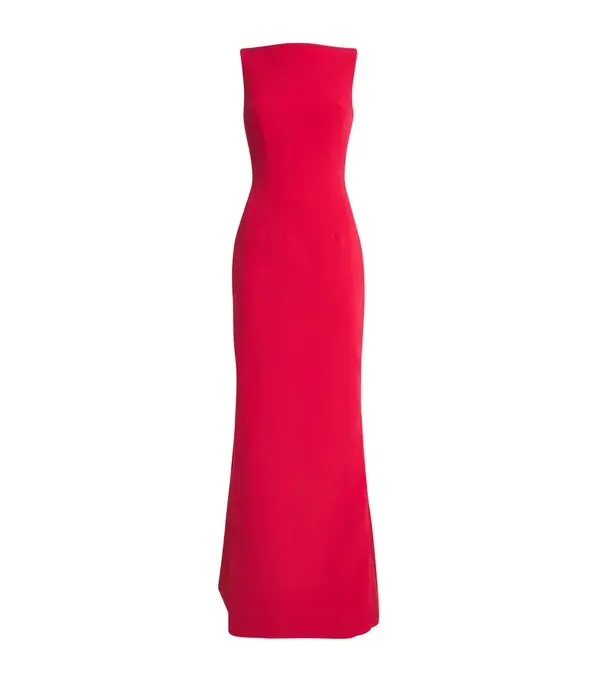 Safiyaa Crepe Sloane Gown
