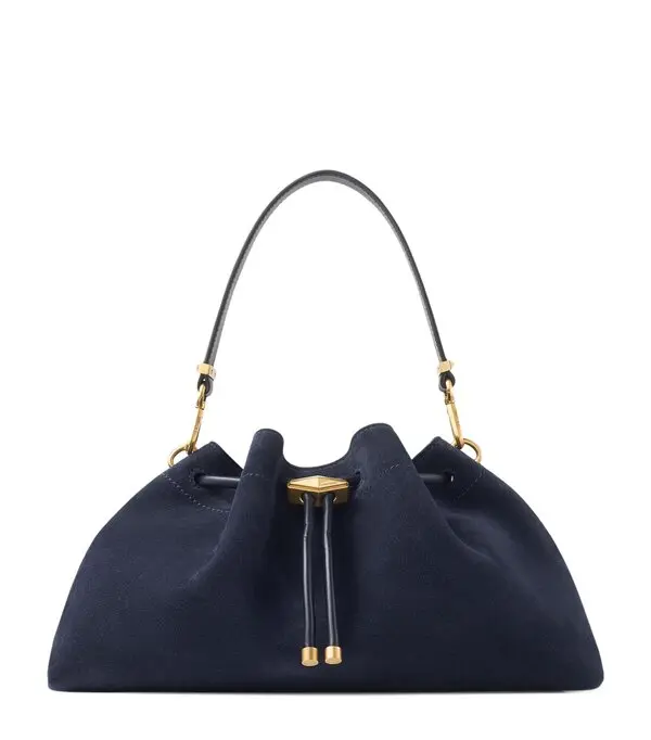 JIMMY CHOO Cinch Medium Shoulder Bag - Blue