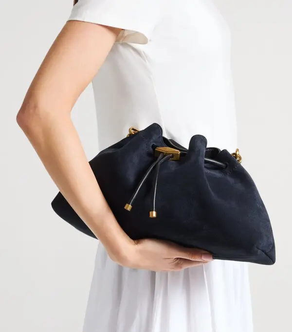 JIMMY CHOO Cinch Medium Shoulder Bag - Blue