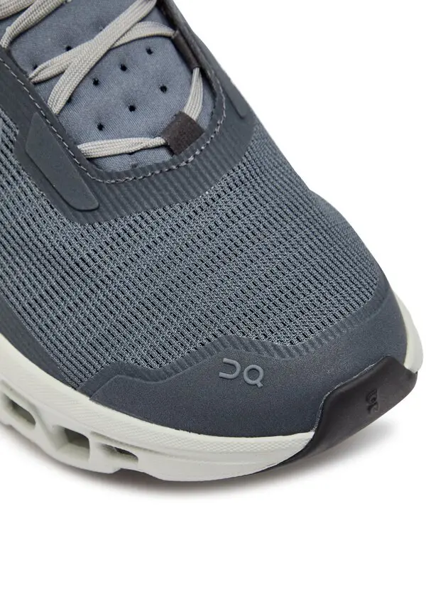 On Panelled Mesh-knit Sneakers - Grey