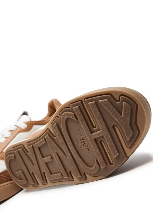 Givenchy Yard Court Panelled Leather Sneakers - White