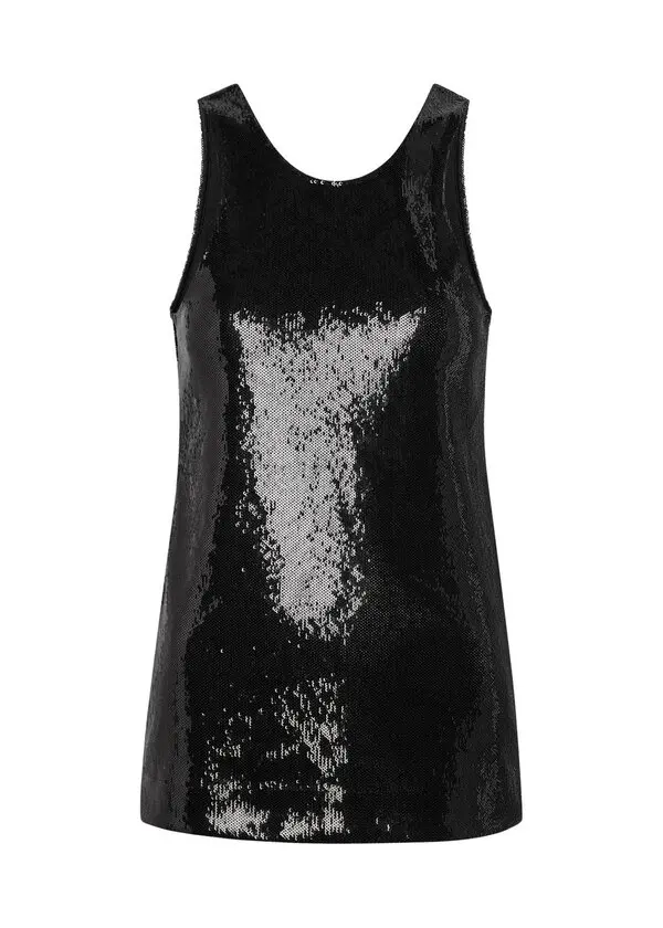 TOTEME Sequin Tank Top