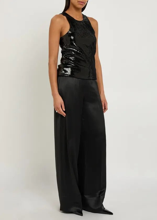 TOTEME Sequin Tank Top