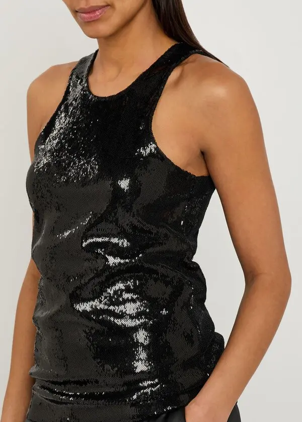 TOTEME Sequin Tank Top