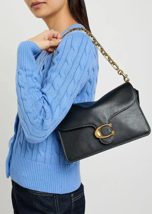 COACH Tabby Leather Shoulder Bag