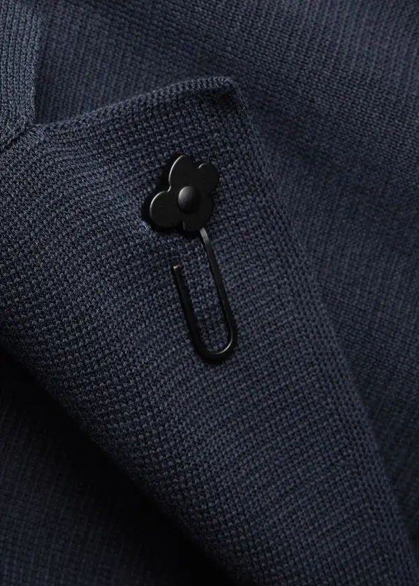 LARDINI Cotton Cardigan - Navy