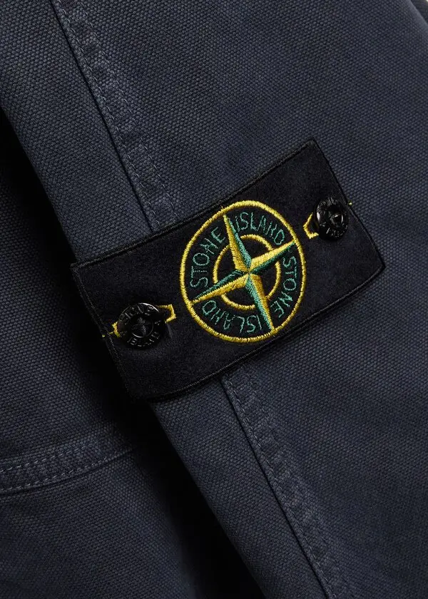Stone Island Hooded Canvas Jacket