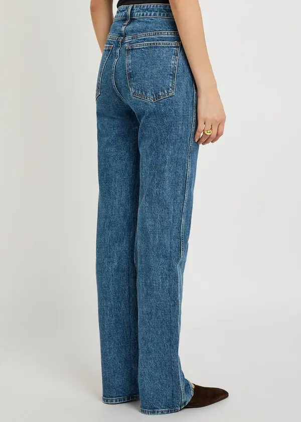 Khaite Abigail Straight-leg Jeans