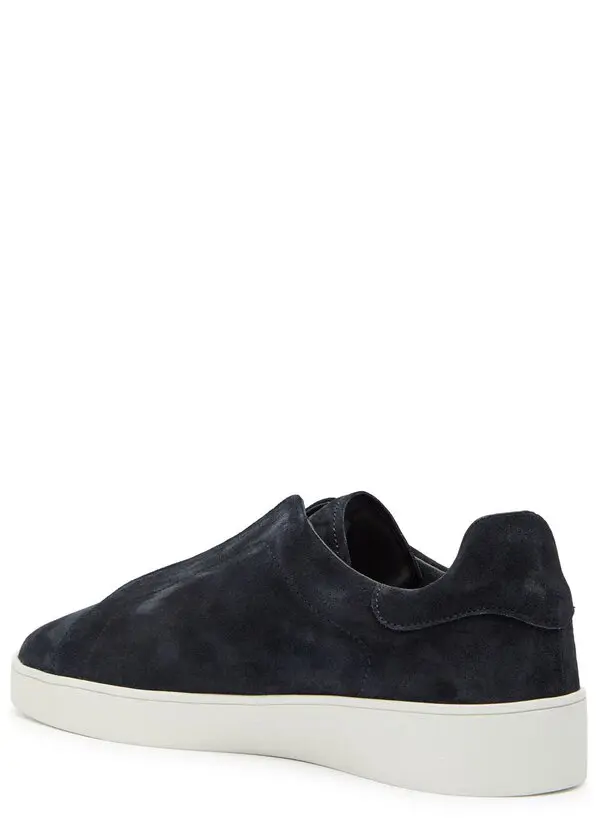 JUDE LLOW Luca Suede Sneakers - Navy