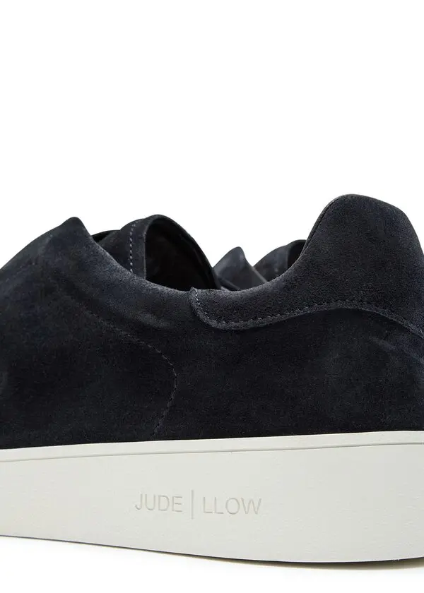 JUDE LLOW Luca Suede Sneakers - Navy