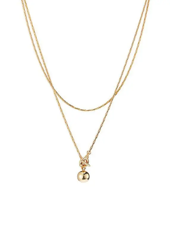 Jenny Bird Constance Wrap Chain Necklace - Gold