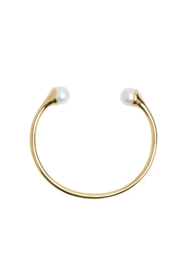 RAGBAG Lumora Pearl Bangle - Gold
