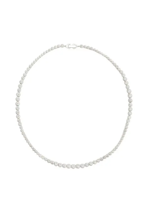 RAGBAG Oda Stone Necklace - Silver
