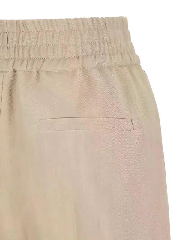 Brunello Cucinelli Elasticated-waist Trousers - Neutrals