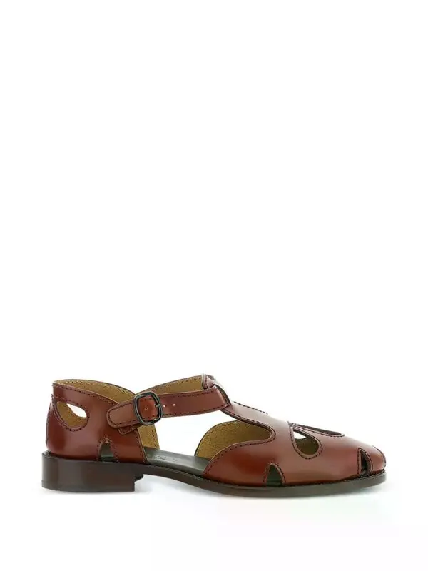 Hereu Floreta Slim Cut-out Buckle Sandals