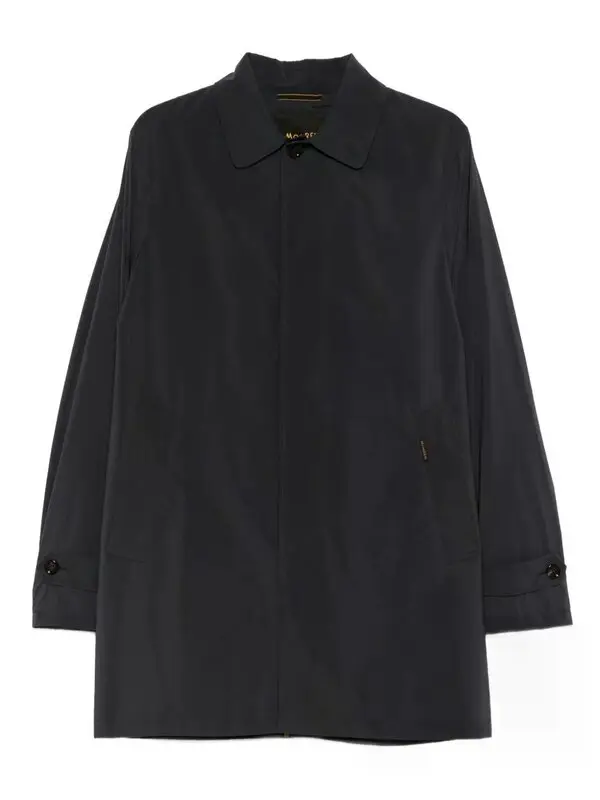 MOORER Vittor-ac Button-up Coat - Grey